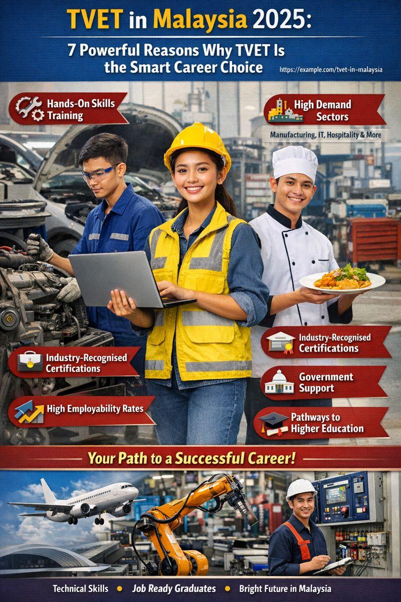 TVET in Malaysia 2025: 7 Powerful Reasons Why TVET Is the Smart Career ...